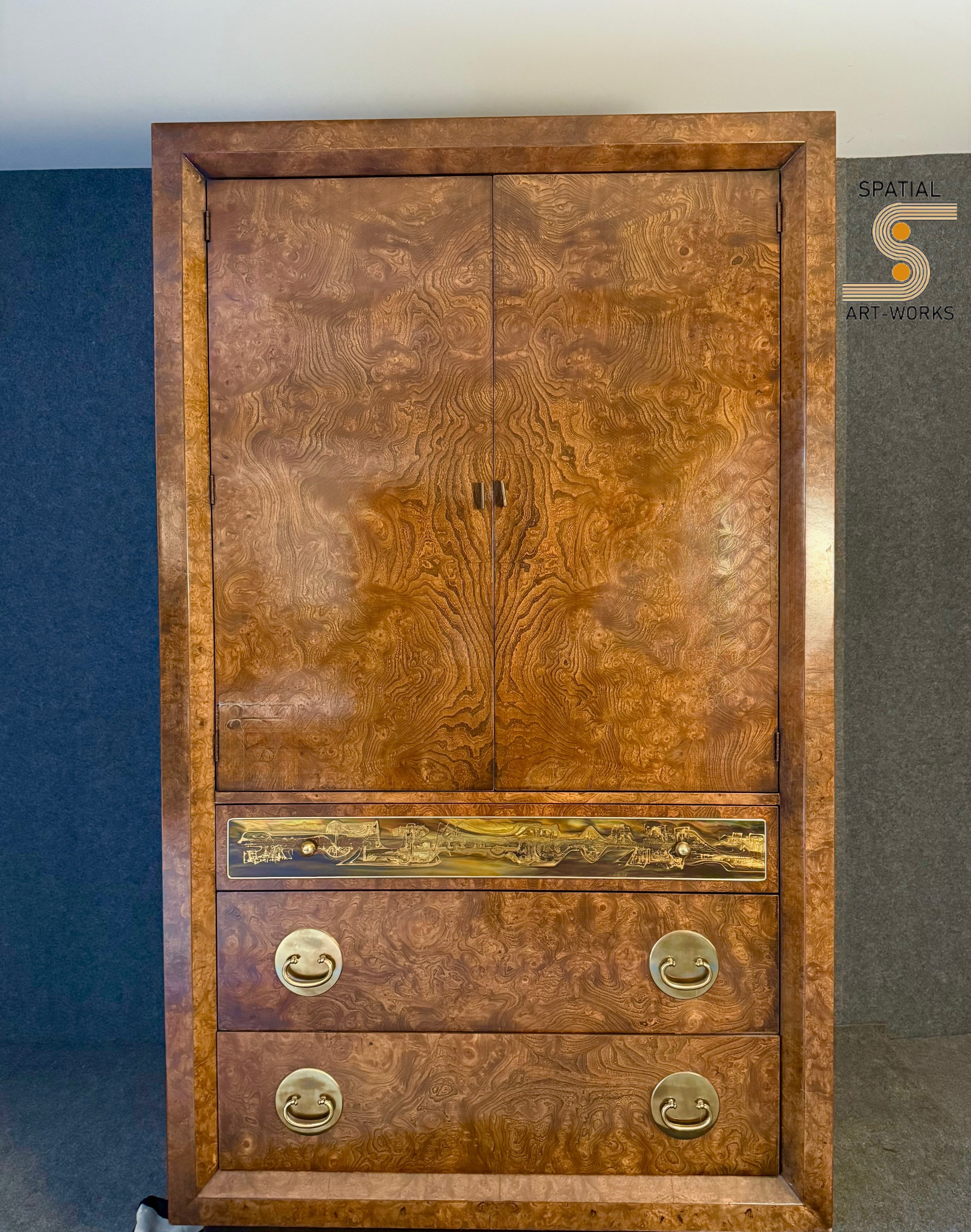 Bernhard Rohne for Mastercraft Armoire – Spatial Art-Works